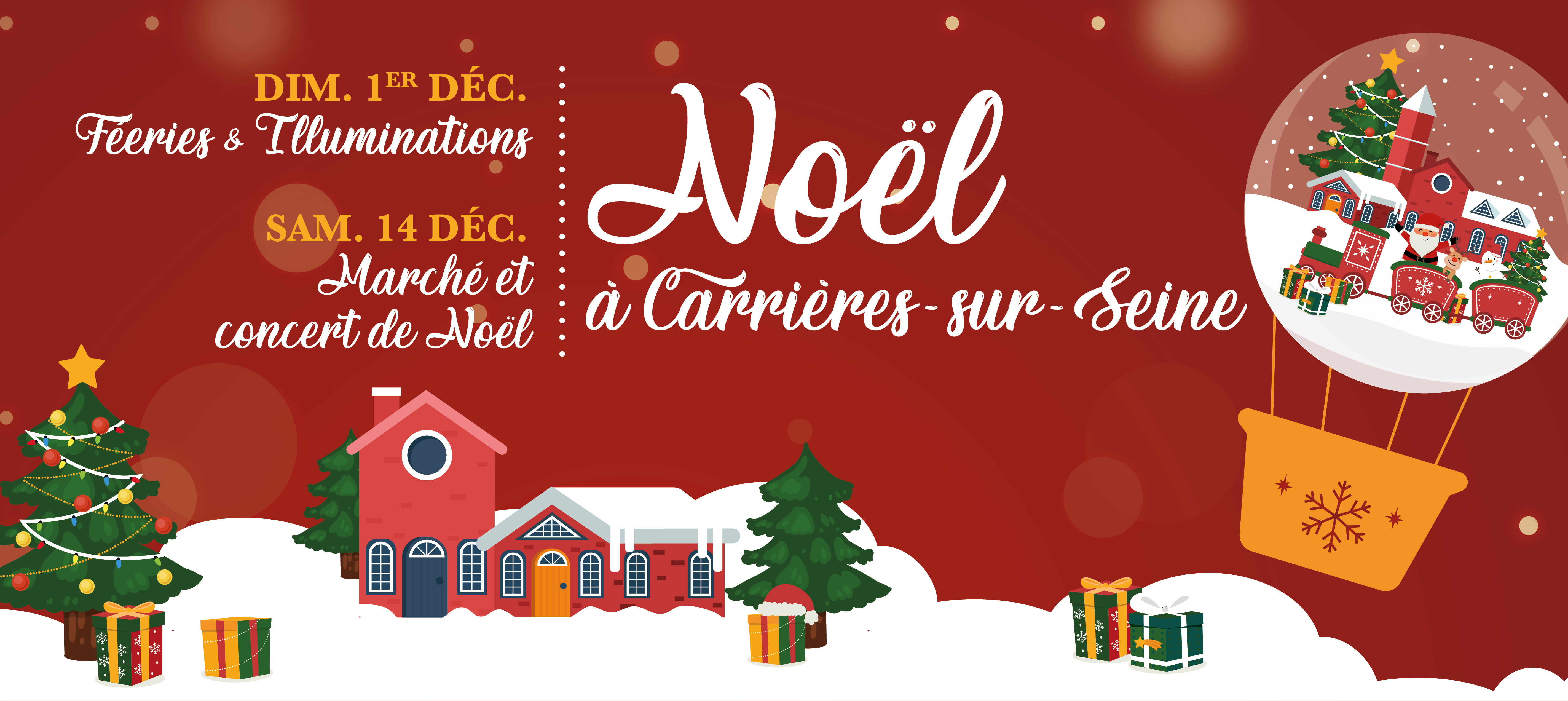 Carrières-sur-Seine fête Noël : Marché et Féeries de Noël | Ville de ...
